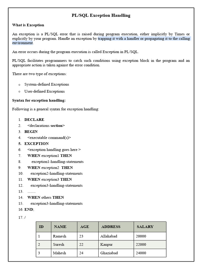 Unit 3 SQL | PDF | Pl/Sql | Parameter (Computer Programming)