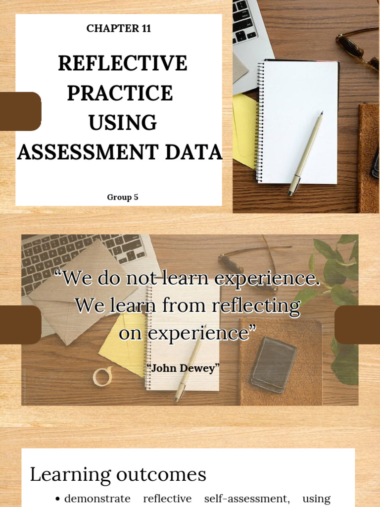 Reflective Practice Using Assessment Data | PDF | Educational Assessment | Teachers