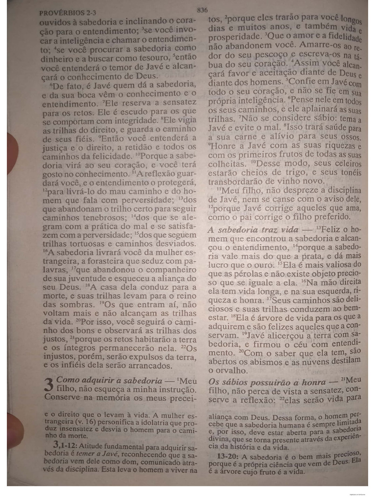 Provérbios Biblia | PDF