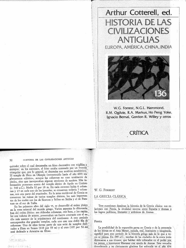 Arthur Cotterell HistoCiviAntiguas | PDF