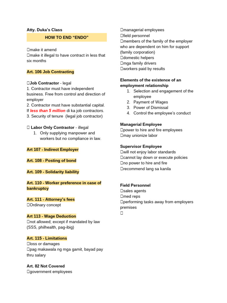 Understanding Job Contracting Laws | PDF | Employment | Business Ethics
