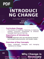 Why People Resist To Change | PDF | Curriculum | Incentive