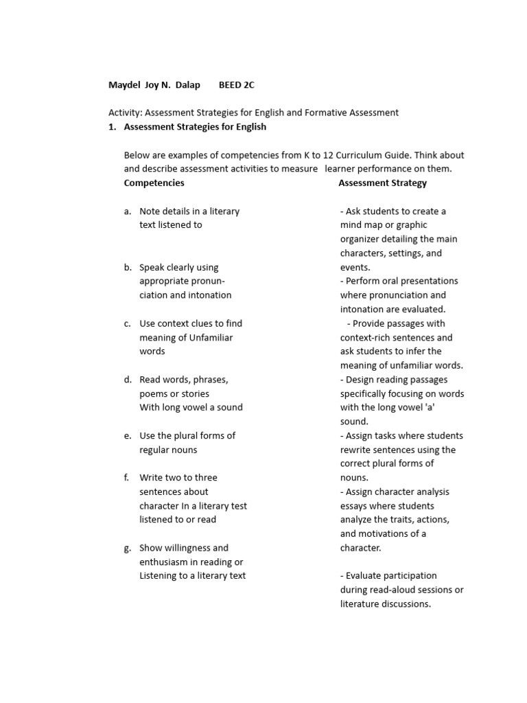Activity-Lesson-13-15 (1).docx | PDF | Educational Assessment ...
