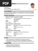 Sunil Resume 1 | PDF | Career & Growth