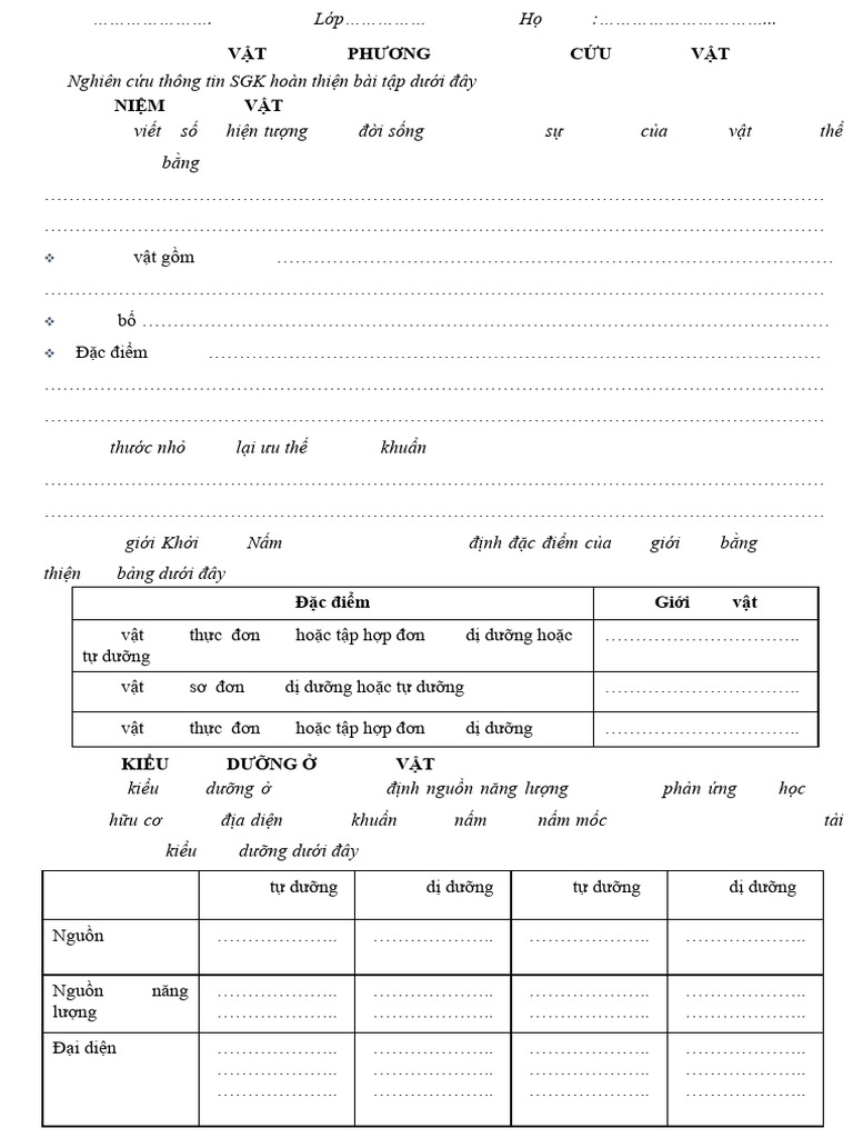 PHT 100601 - S Đa D NG Và Phương Pháp Nghiên C U C A VSV 1 | PDF