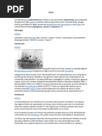 Lepisosteiformes: Peces Primitivos y Su Historia | PDF
