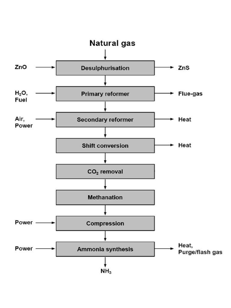 Ammonia Production Diagram | PDF