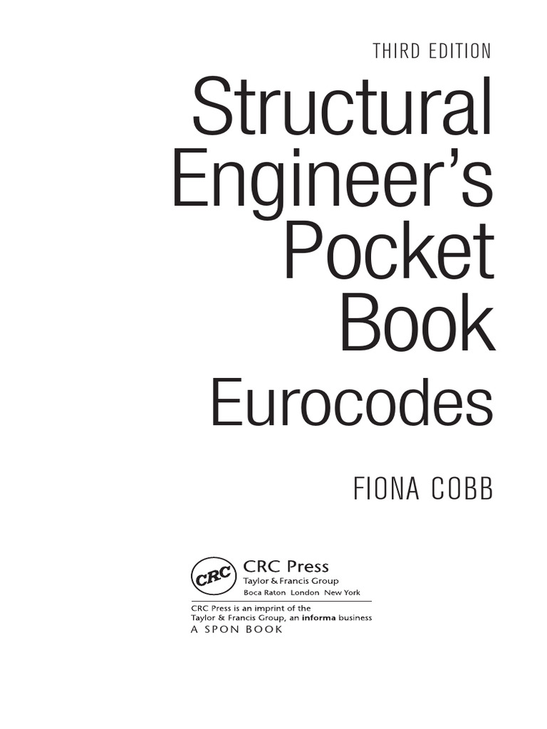Structural Engineer's Pocket Book Eurocodes - (Title Page) | PDF