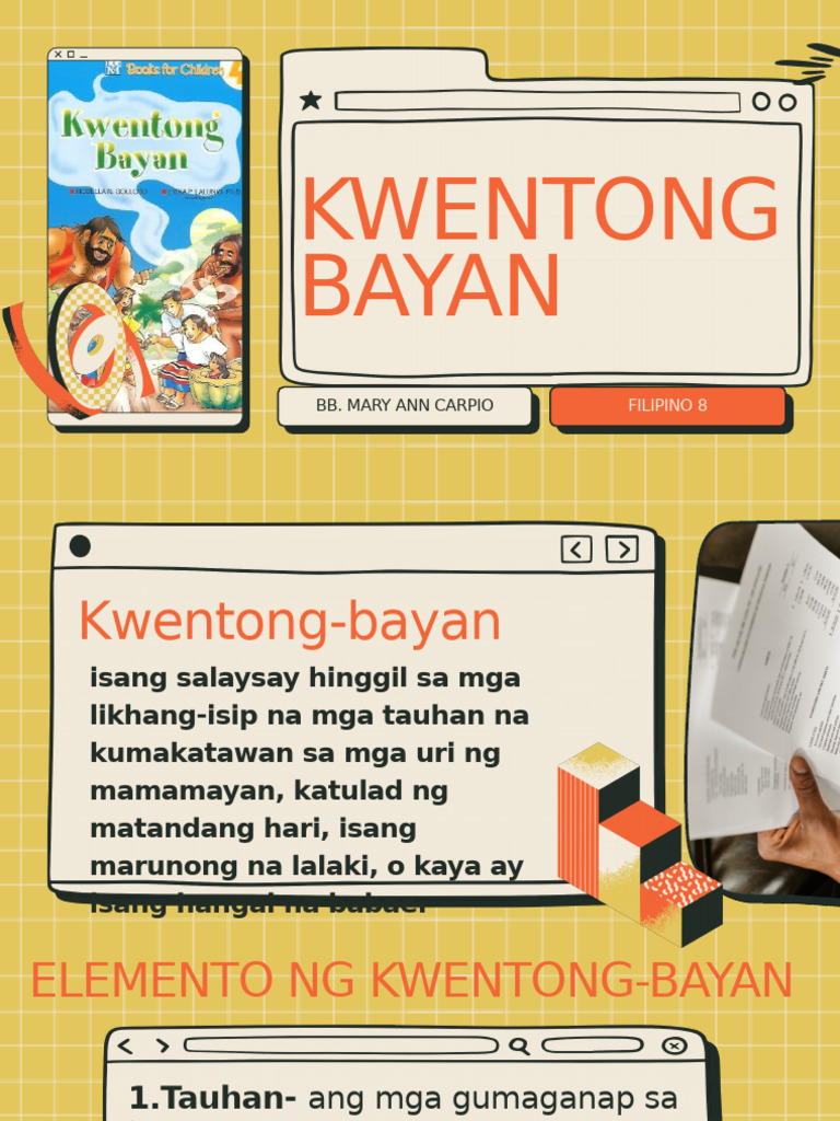 5 & 6-Kwentong-Bayan & Pang-Abay | PDF