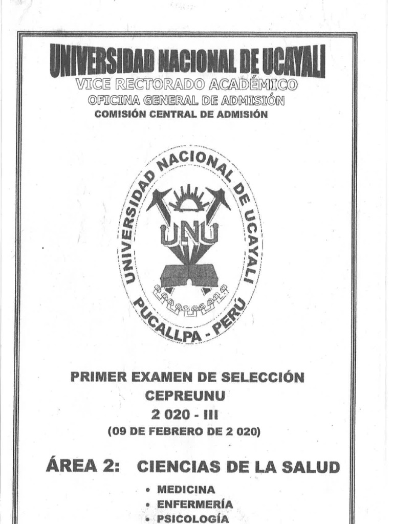 2020 9 Febrero Area 2 | PDF