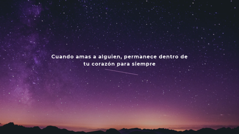 Cuando Amas A Alguien, Permanece Dentro de Tu Corazón para Siempre | PDF