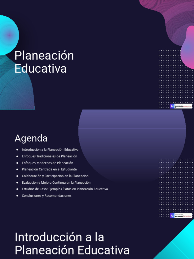 Planeacion Axel | PDF | Evaluación | Planificación