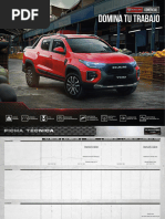 Especificaciones Técnicas RAM 700 | PDF | Eje | Vehículo de motor