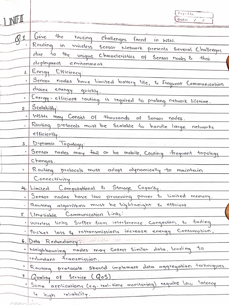 WSN Unit-2&3 | PDF