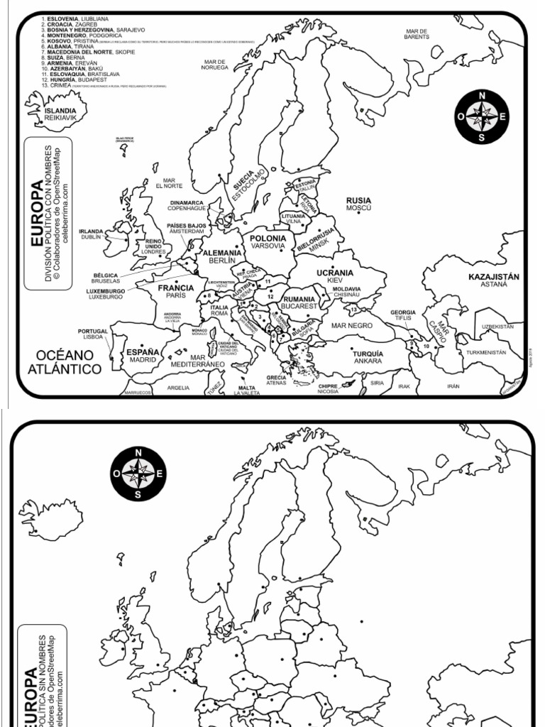 Mapas de Europa | PDF
