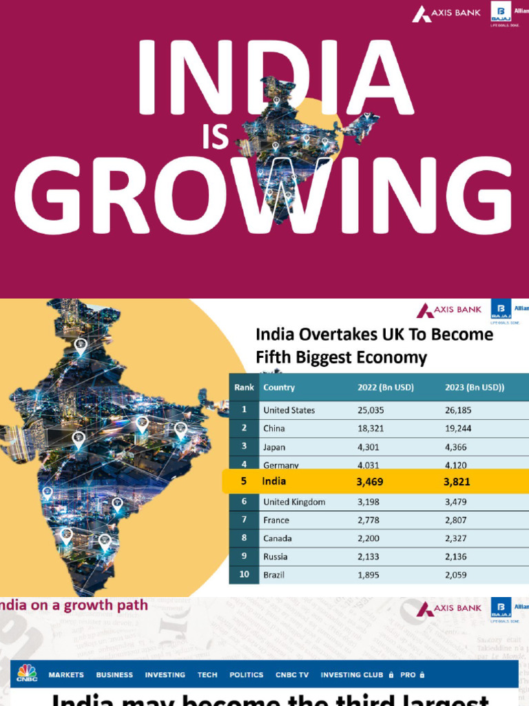 India’s Economic Growth Forecast 2023 | PDF