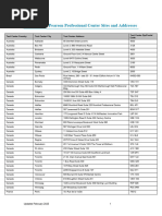 Prometric Testing Center Locations List | PDF