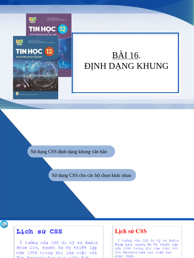 BÀI 16. Định Dạng Khung | PDF