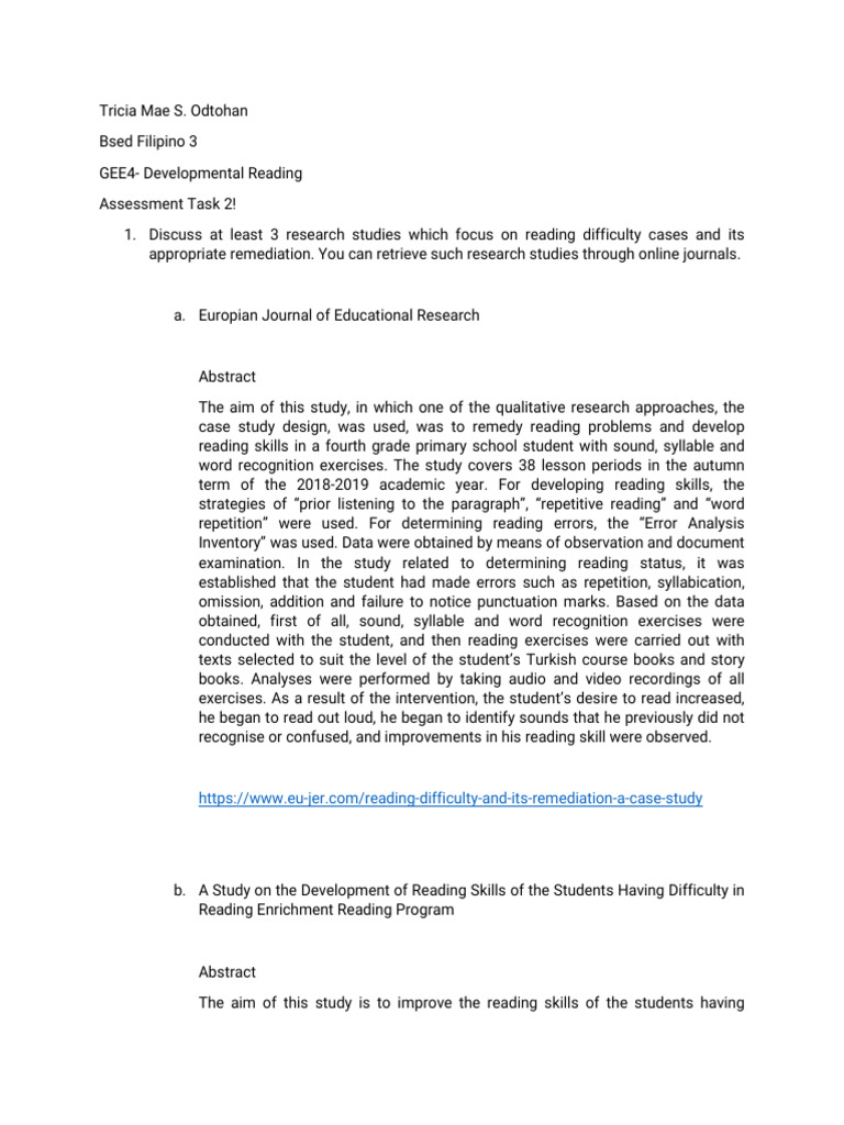 Odtohan,Tricia Mae S. | PDF