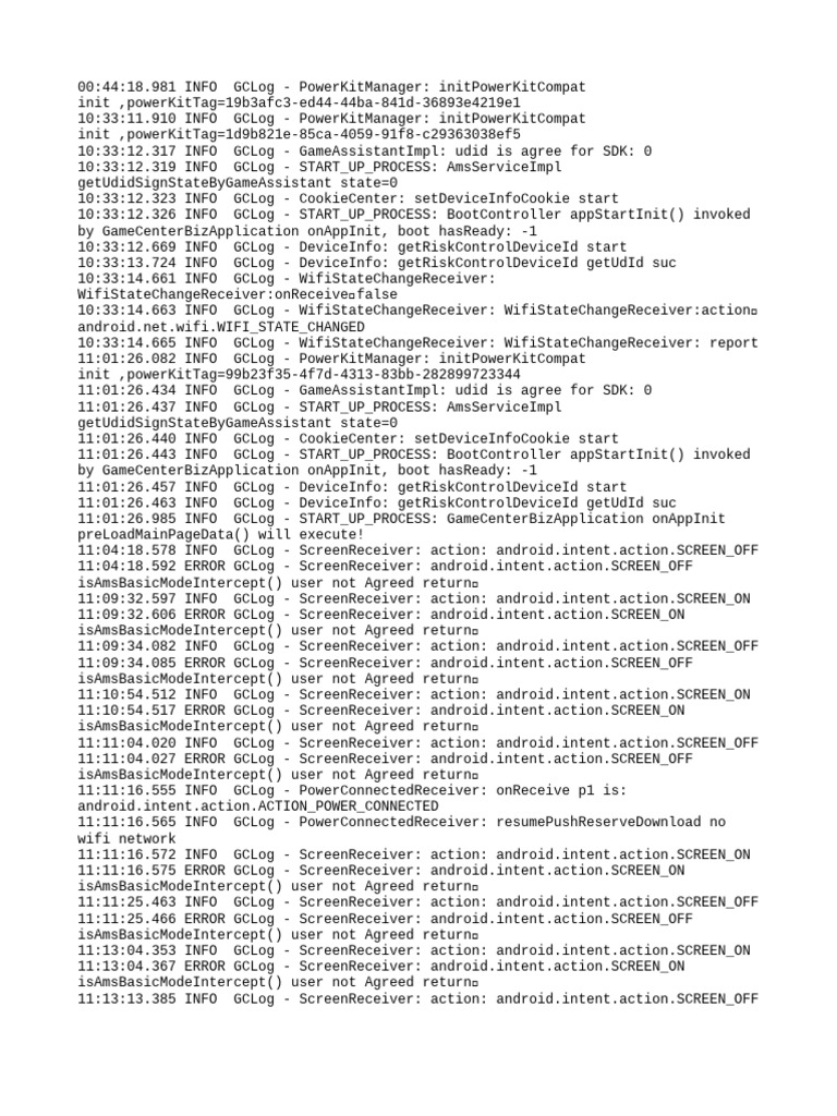 PowerKitManager Initialization Logs | PDF
