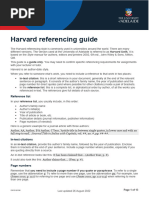 Bath Harvard Referencing Guide | PDF | Academic Journal | Letter Case
