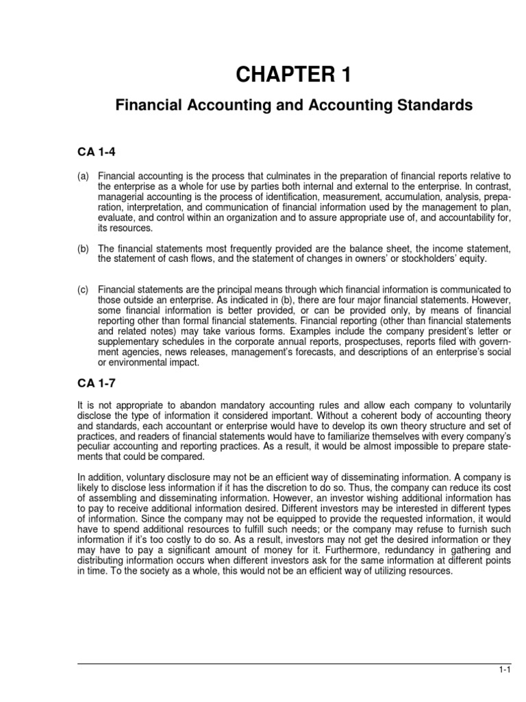 Financial Accounting and Accounting Standards | PDF | Expense | Debits ...