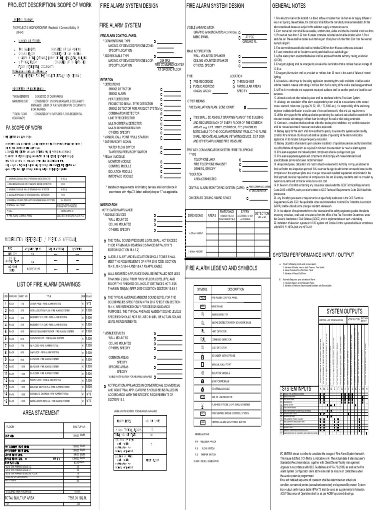 Fire Alarm System Design Guidelines | PDF | Safety | Firefighting
