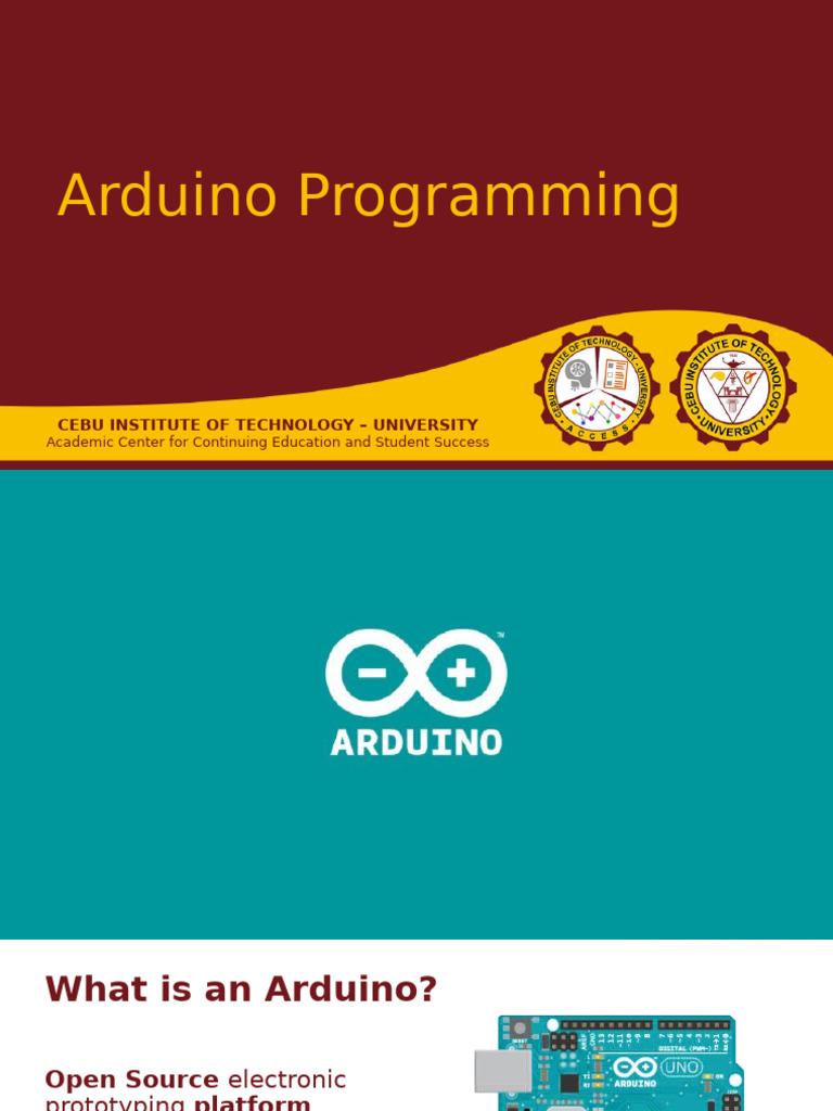 Arduino 1 | PDF | Arduino | Usb