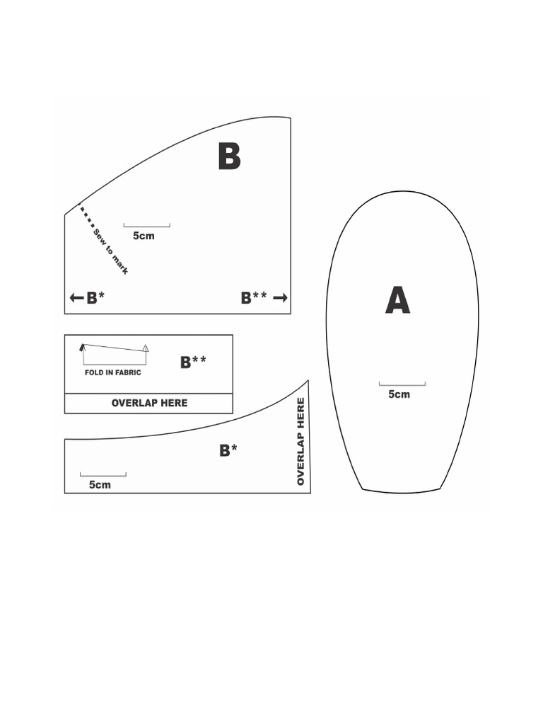Free Printable Surgical Scrub Hat Pattern - 114124.jpg | PDF
