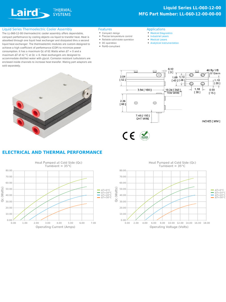 LL 060 12 00 LTS Datasheet | PDF | Energy Conversion | Physical Sciences