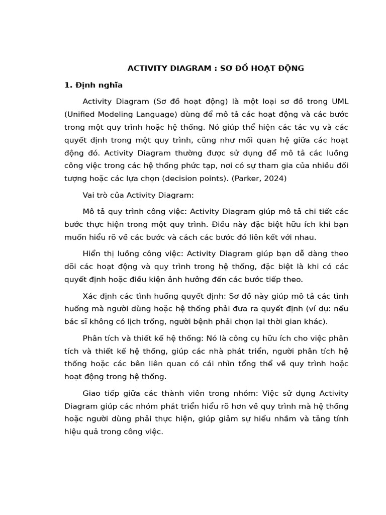 Present - Thu.05 - Week03 - Activity Diagram | PDF