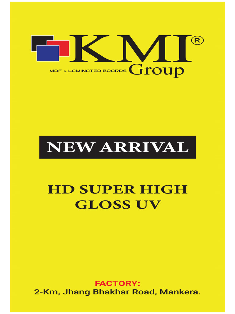 Kmi Group New Arrival Uv Colors | PDF