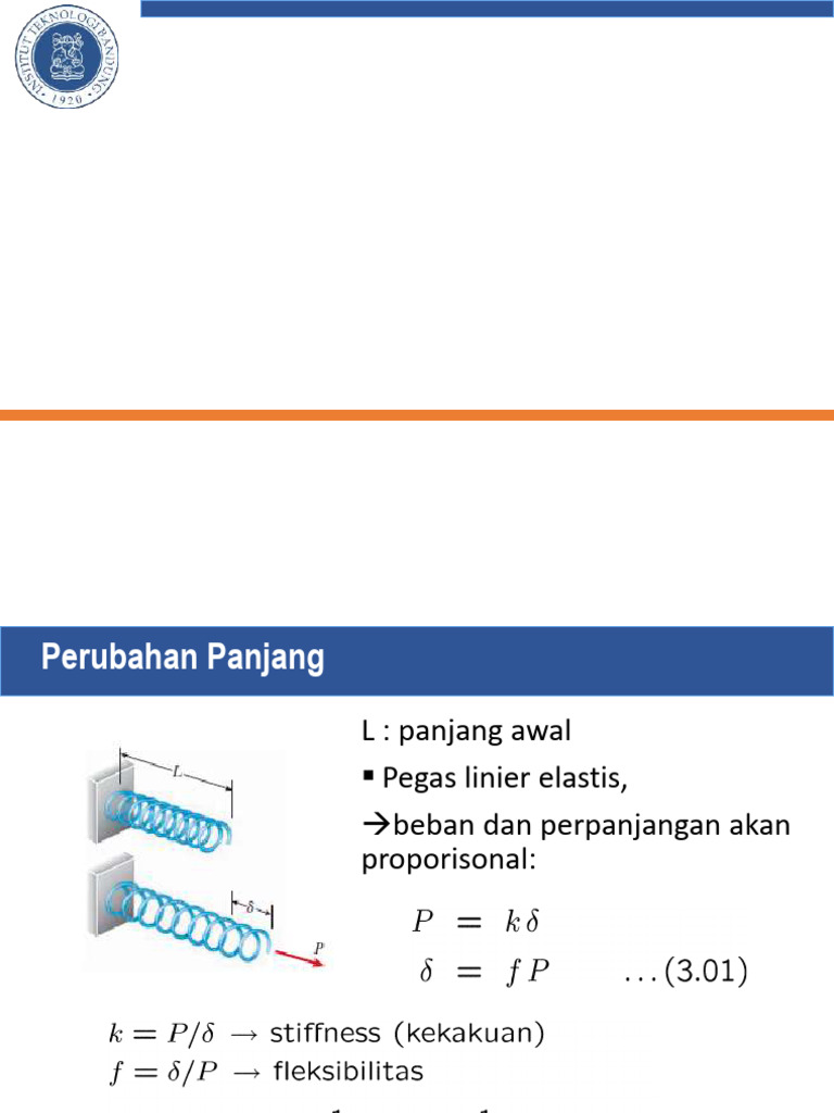 W03 Batang Deformasi Aksial 1 | PDF