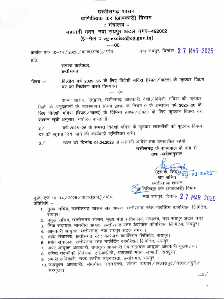 Sharab List 2025 1262085 | PDF
