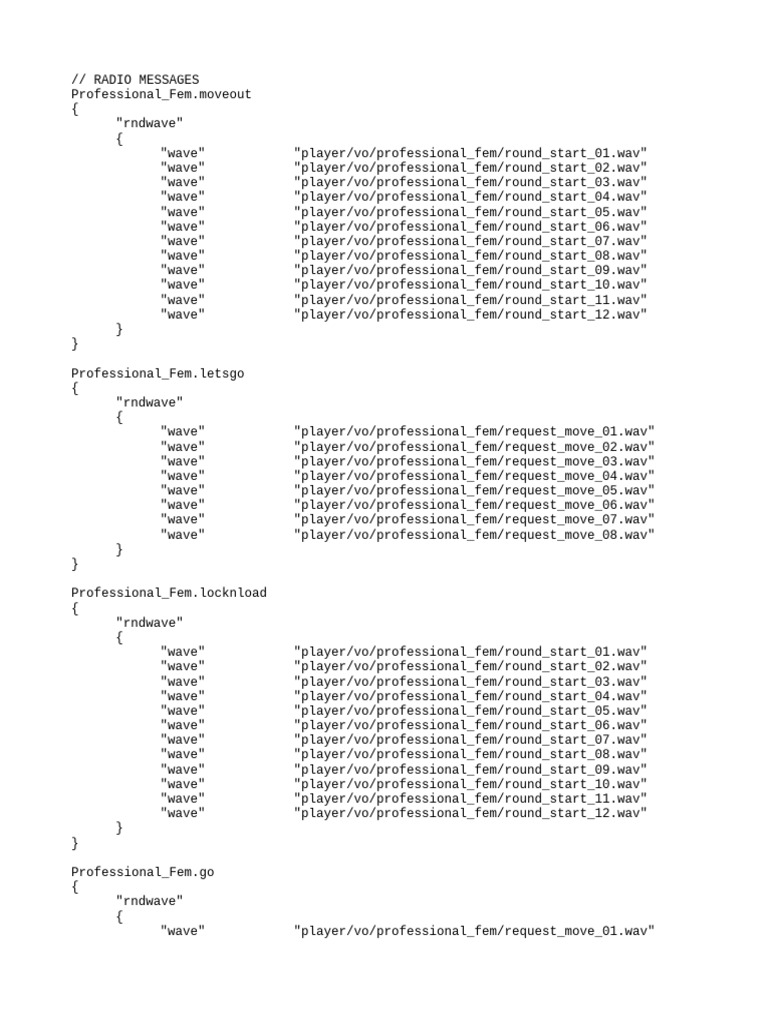 Game Sounds Radio Professional Fem | PDF | Audio Engineering ...