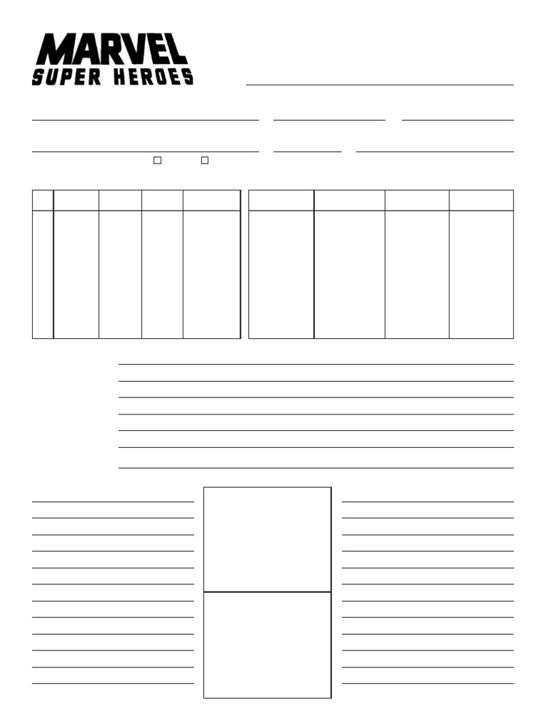 Character Sheet (Players Book) | PDF