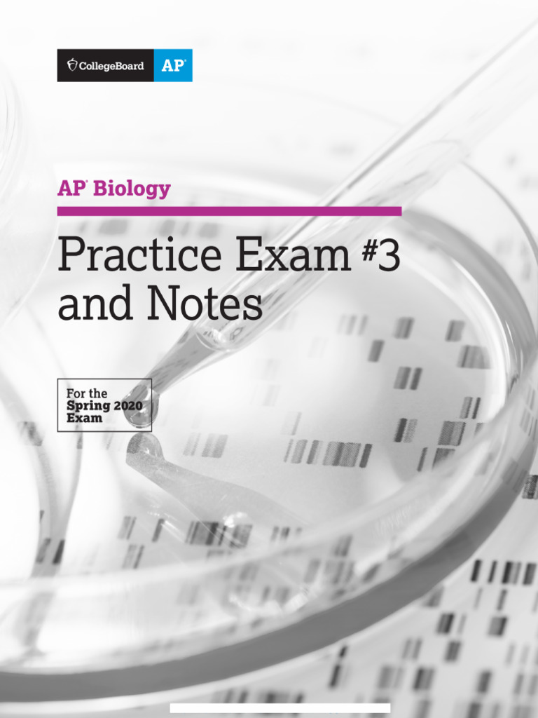 AP Biology 2020 #3 | PDF