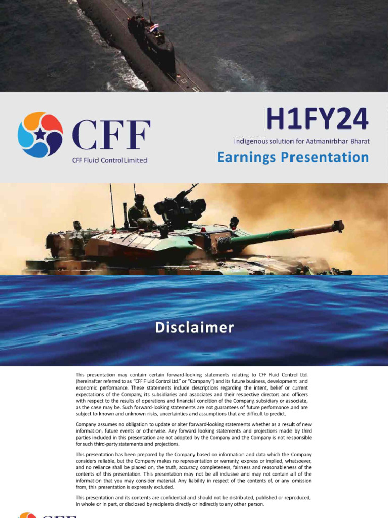 CFF Fluid Control Ltd. A Potential Multibagger | PDF