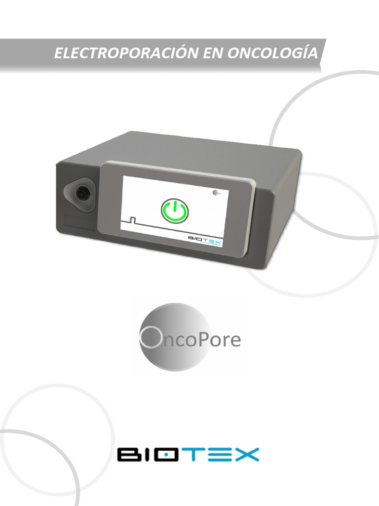 BIOTEX OncoPore Electroporacion en Oncologia | PDF | Especialidades ...
