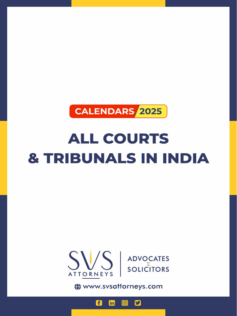 SVS E-Calendar 2025 | PDF