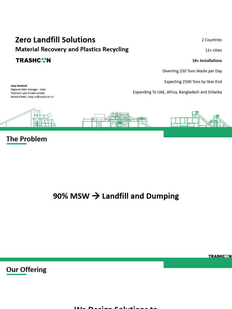 030823_ TrashCon PPT - Copy | PDF | Municipal Solid Waste | Recycling