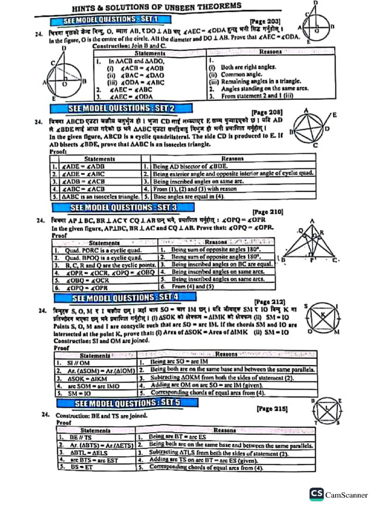Theorems of Geometry | PDF