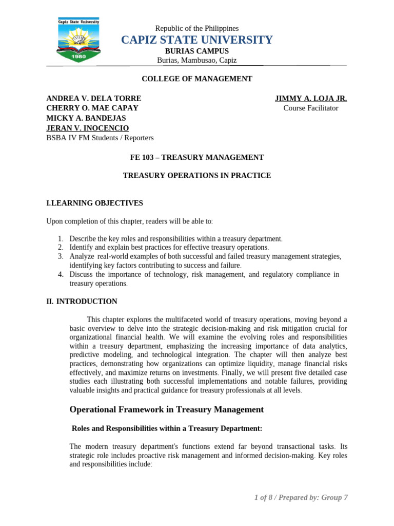 Group 9-MANUSCRIPT-2-2 | PDF | Analytics | Risk Management
