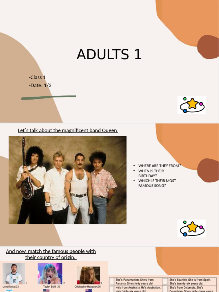 Adults 1 Class 2 | PDF