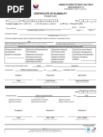 DSWD-Certificate of Eligibility | PDF