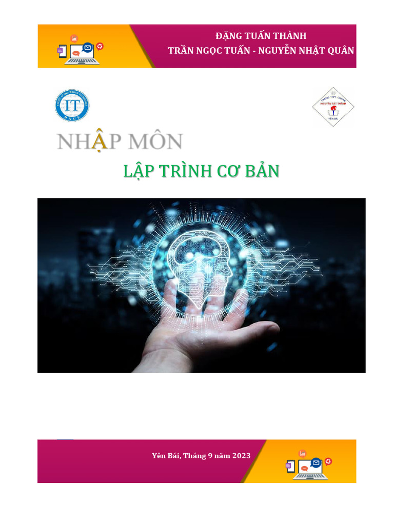 Nhap mon Lap trinh co ban - Du an Jusolan | PDF