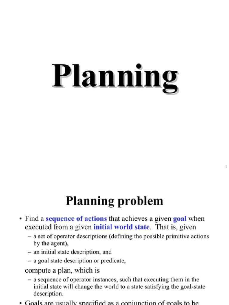 CH 05 Planning-Presentation | PDF