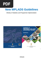 MPLADS Guidelines 2023 Overview | PDF | Government Of India | Government