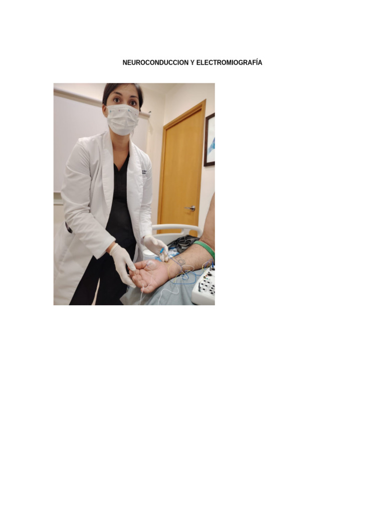 Neuroconduccion y Electromiografía | PDF | Electromiografia | Especialidades Medicas