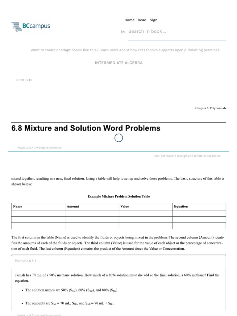 28mar - Mixture World Problem | PDF